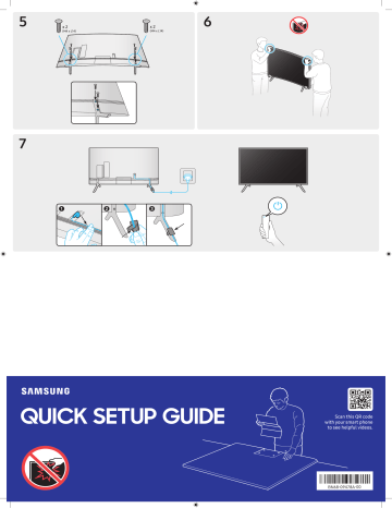 Samsung UN65RU7300F Quick Setup guide | Manualzz