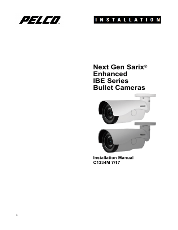 Pelco Next Gen Sarix Enhanced IBE Series Bullet Camera Installation ...