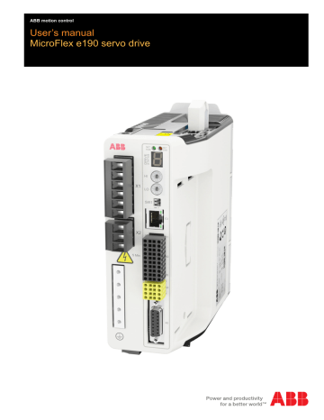 ABB MicroFlex e190 User Manual | Manualzz