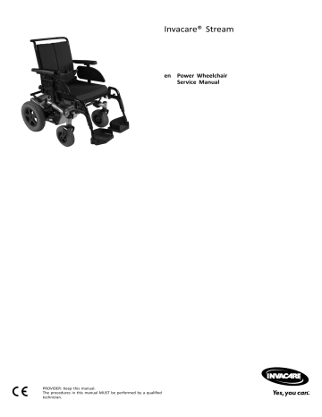 Invacare Stream Service Manual | Manualzz