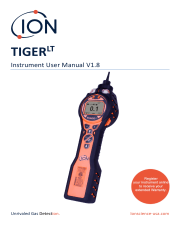 ION TIGER LT User Manual | Manualzz