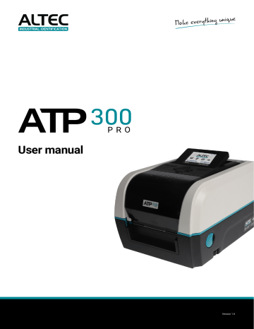 Altec ATP 300 PRO User Manual | Manualzz