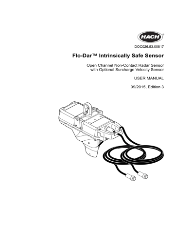 Hach Flo-Dar User Manual | Manualzz