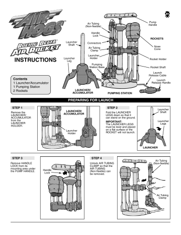 Spin Master Air Hogs Boeing Delta Air Rocket Instructions | Manualzz