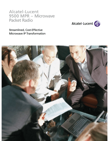 Alcatel-Lucent 9500 MPR Brochure | Manualzz