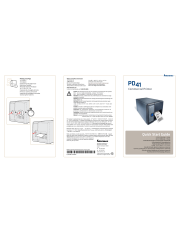 Intermec EasyCoder PD41 Quick Start Manual | Manualzz