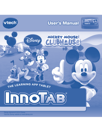 VTech Disney Mickey Mouse Clubhouse InnoTab User Manual | Manualzz