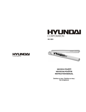 Hyundai hs2001 Instruction Manual | Manualzz