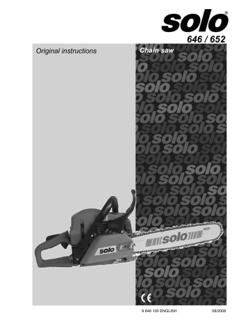Solo 646, 652 Original Instructions Manual | Manualzz