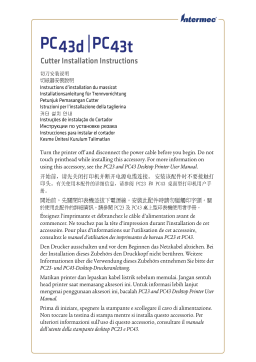 Intermec PC43t - Guía de instalación, Manual de usuario, Manual de ...