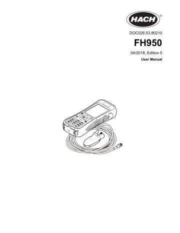 Hach FH950 User Manual | Manualzz