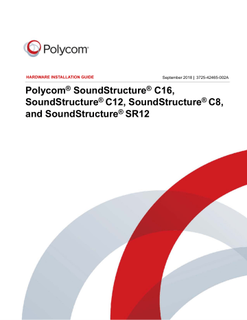 Polycom SoundStructure C8 Hardware Installation Manual | Manualzz