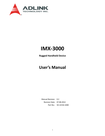 ADLINK Technology IMX-3000 User Manual | Manualzz