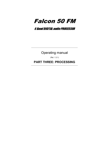Falcon 50 FM Operating Manual | Manualzz