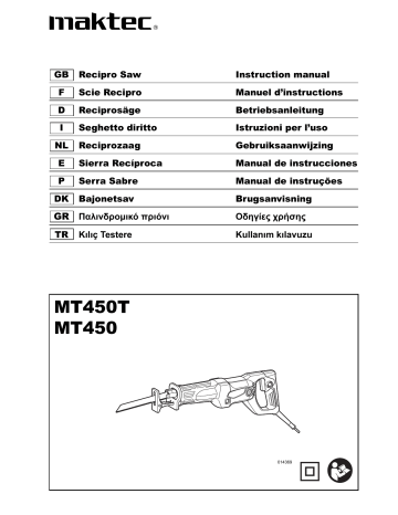 Maktec MT450, MT450T Instruction Manual | Manualzz