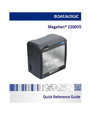 Datalogic Magellan 2200VS Manual de usuario | Manualzz