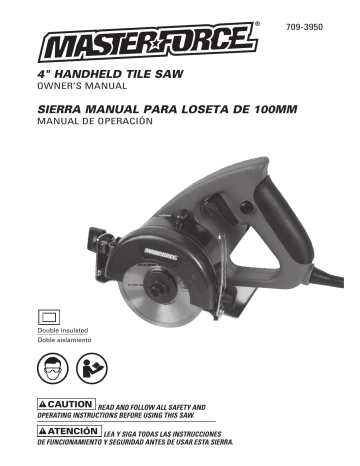 MasterForce 709-3950 Owner's Manual | Manualzz