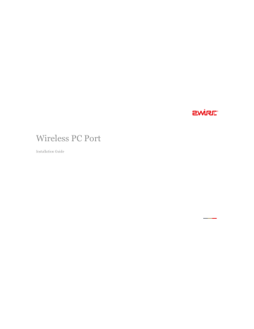 2Wire PC Port USB-to-HPNA User Manual | Manualzz