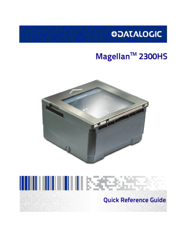 Datalogic Magellan 2300HS Quick Reference Manual | Manualzz