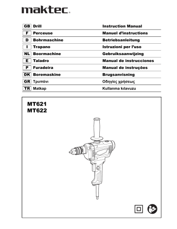 Maktec MT621, MT622 Instruction Manual | Manualzz