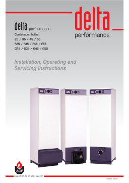 ACV Delta 55 - Installation and operating instructions, Specification