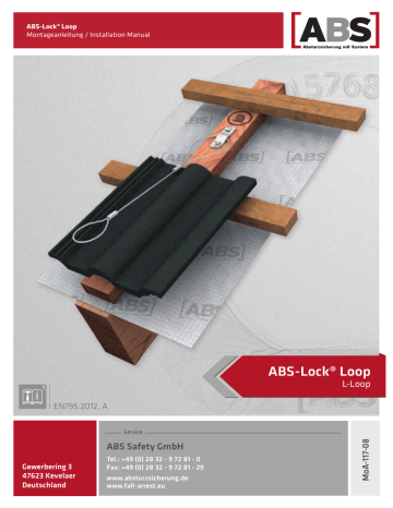 ABS Safety Lock Loop Installation Manual | Manualzz