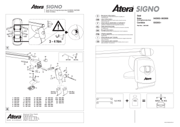 Atera SIGNO User Information | Manualzz