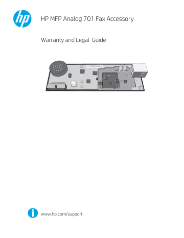 HP MFP Analog Fax Accessory 700 Guide | Manualzz