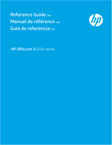 HP OfficeJet 8020e All-in-One Printer series Reference guide | Manualzz