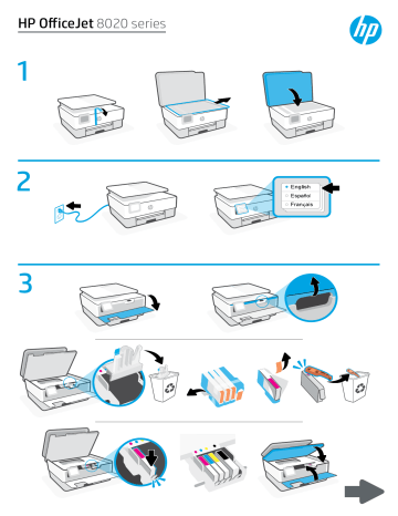 HP OfficeJet 8020 All-in-One Printer series Instructions | Manualzz