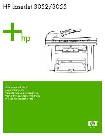 HP LaserJet 3055 All-in-One Printer Getting Started Guide | Manualzz