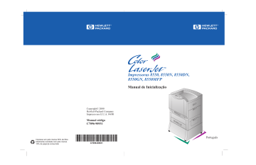 HP Color LaserJet 8550 Multifunction Printer series Guia rápido | Manualzz