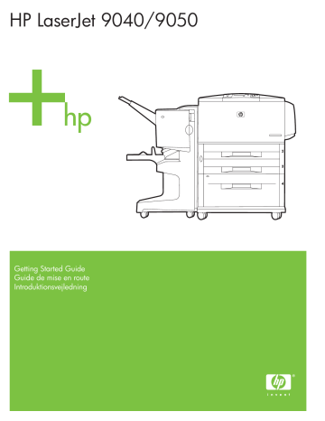 HP LaserJet 9040 Printer series Getting Started Guide | Manualzz