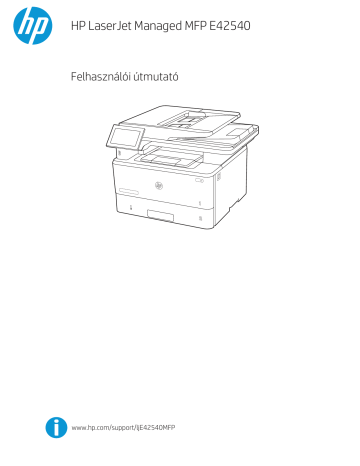HP LaserJet Managed MFP E42540 series User's guide | Manualzz