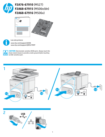 HP LaserJet Enterprise M506 series Guide | Manualzz