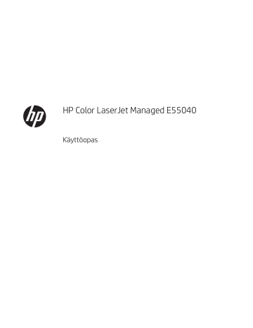 HP Color LaserJet Managed E55040 series User's Guide | Manualzz