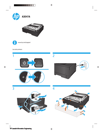 HP LaserJet Pro M706 series Installation Guide | Manualzz