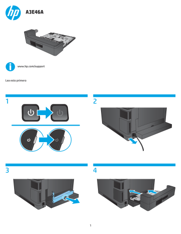 HP LaserJet Pro M706 series Installation Guide | Manualzz