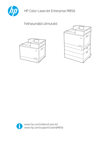 HP Color LaserJet Enterprise M856 Printer series User's manual | Manualzz