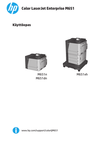 HP Color LaserJet Enterprise M651 series User's Guide | Manualzz