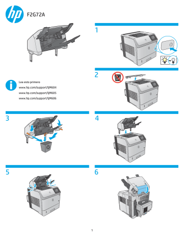 HP LaserJet Enterprise M604 series paigaldusjuhend | Manualzz