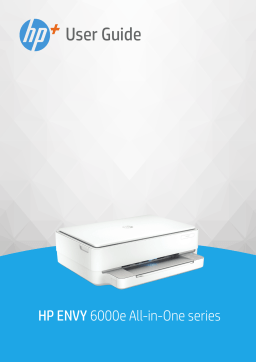 HP ENVY 6052e All-in-One Printer - User Guide, Reference guide, Setup Guide