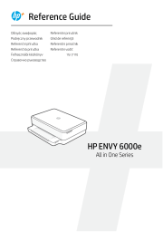 HP ENVY 6052e All-in-One Printer - User Guide, Reference guide, Setup Guide
