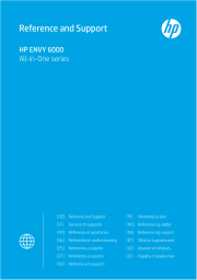 HP ENVY 6052 All-In-One Printer - User Guide, Reference guide, Quick ...