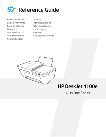 HP DeskJet 4100e All-in-One series Schnellstartanleitung | Manualzz