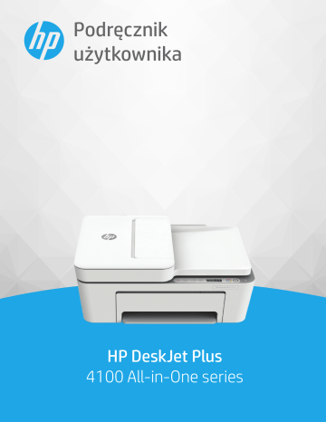 HP DeskJet 4100e All-in-One series Instrukcja obsługi | Manualzz