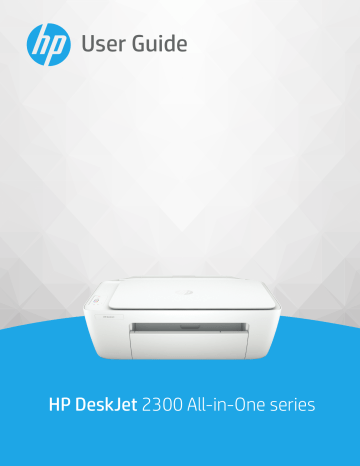 HP DeskJet 2300 All-in-One Printer series User Guide | Manualzz