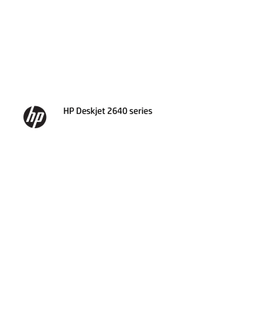HP Deskjet Ink Advantage 2640 All-in-One Printer series User's Guide ...