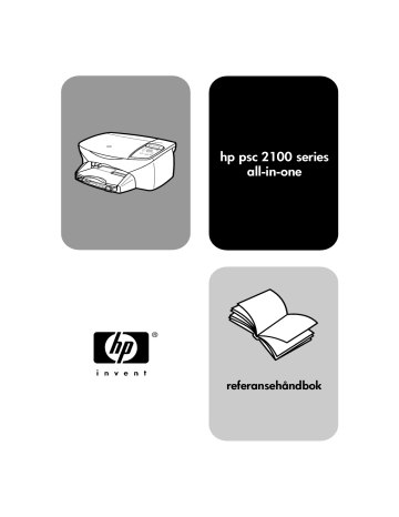 HP PSC 2110 All-in-One Printer series henvisning guide | Manualzz
