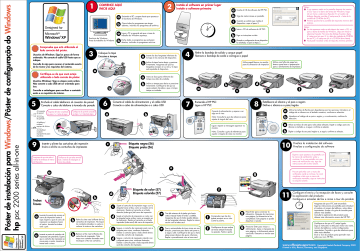 HP PSC 2210 All-in-One Printer series Guía de instalación | Manualzz